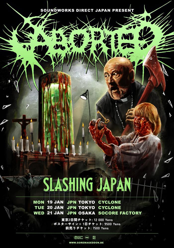 Aborted - SLASHING JAPAN | Heavy Metal Tour（ヘヴィメタルツアー）