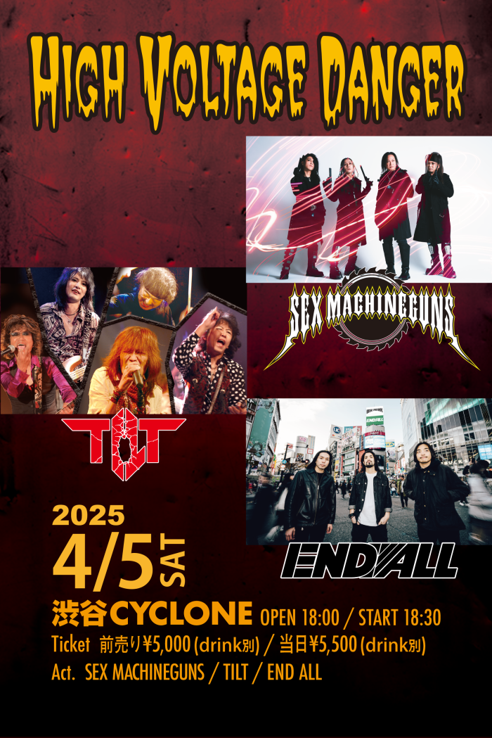 High Voltage Danger | Heavy Metal Tour（ヘヴィメタルツアー）